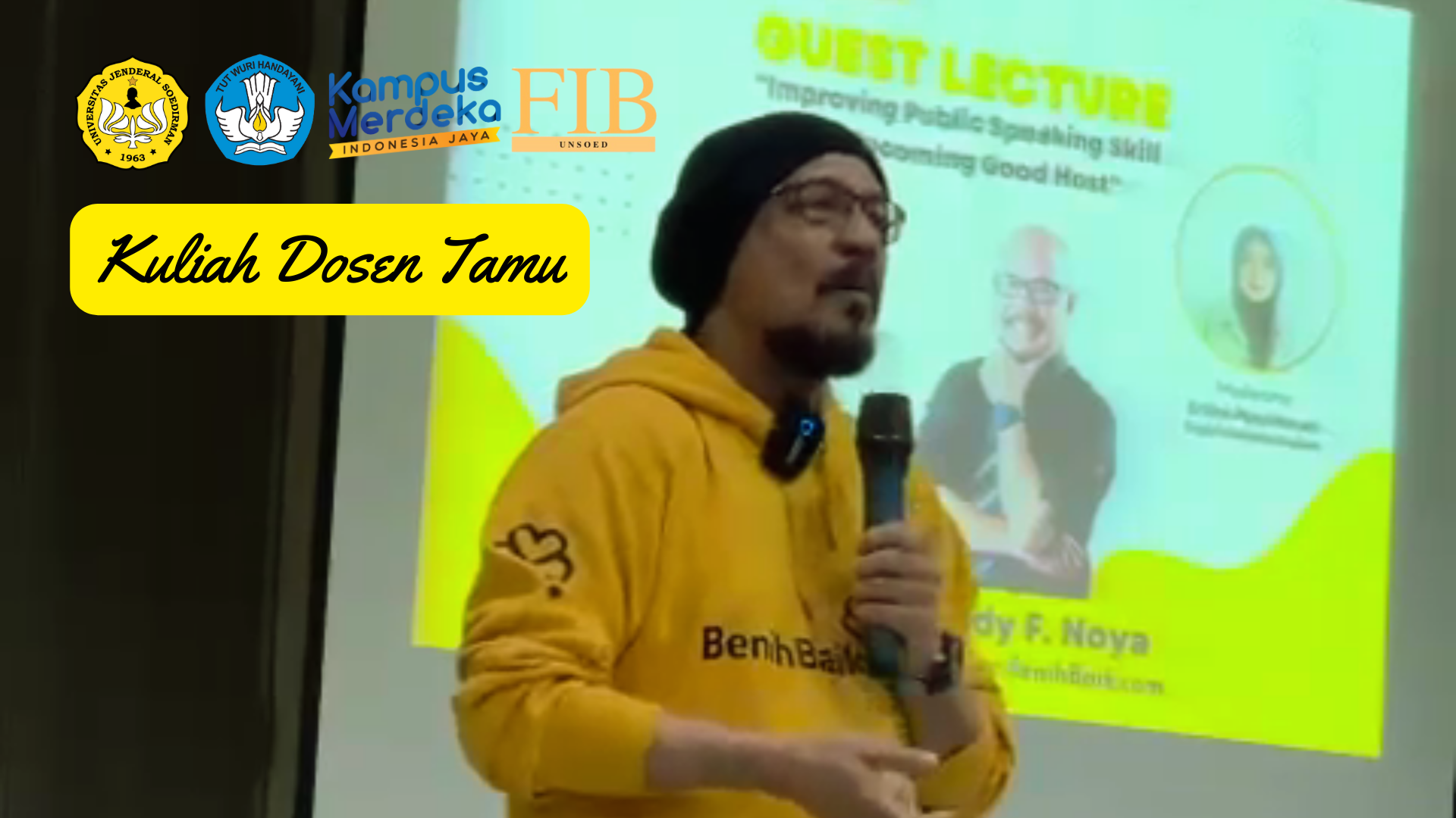 Kuliah Dosen Tamu: Meningkatkan Keterampilan Berbicara di Depan Umum ...